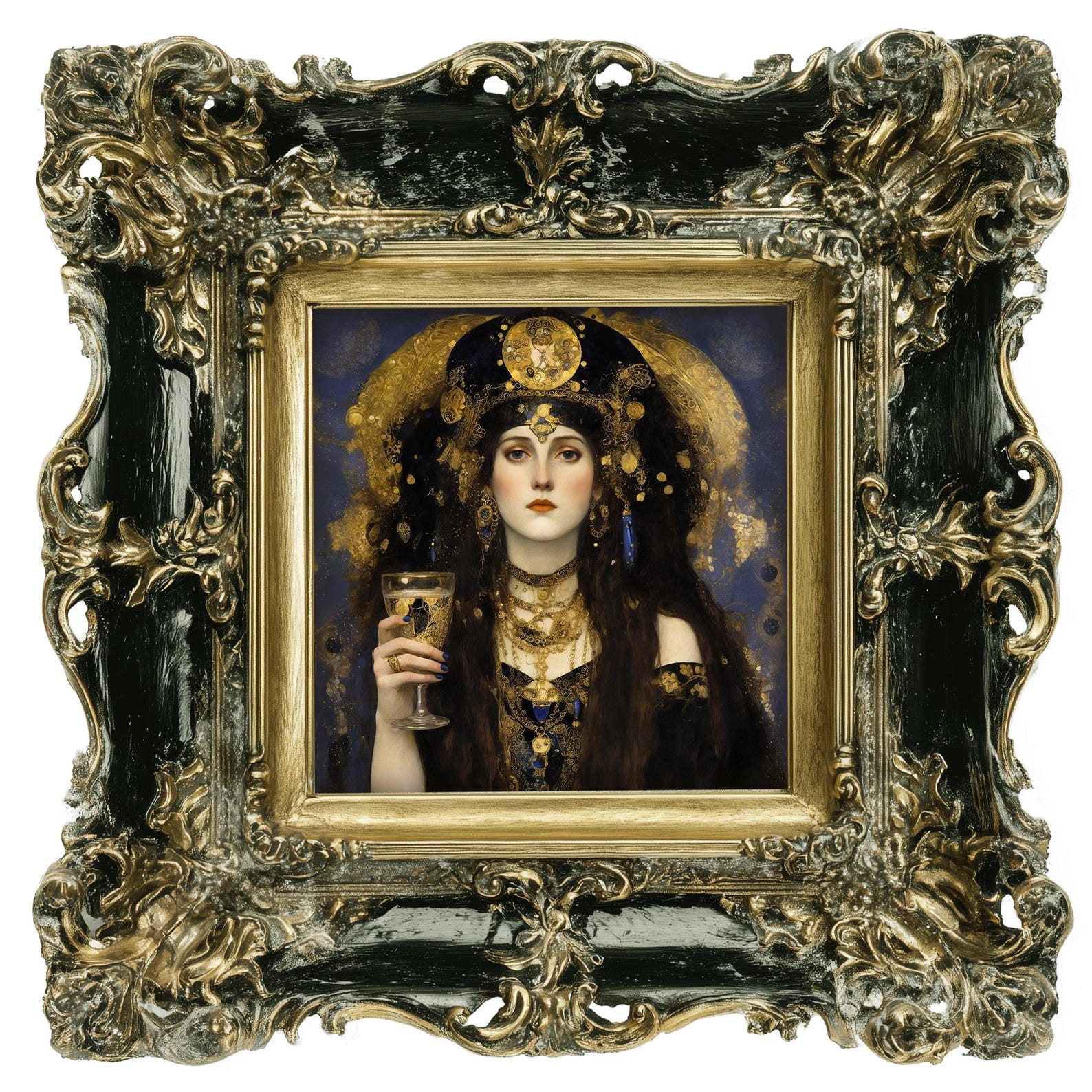 Circe Print, Goddess of Magical Potions, Witchy Wall Decor, Pagan Altar ...