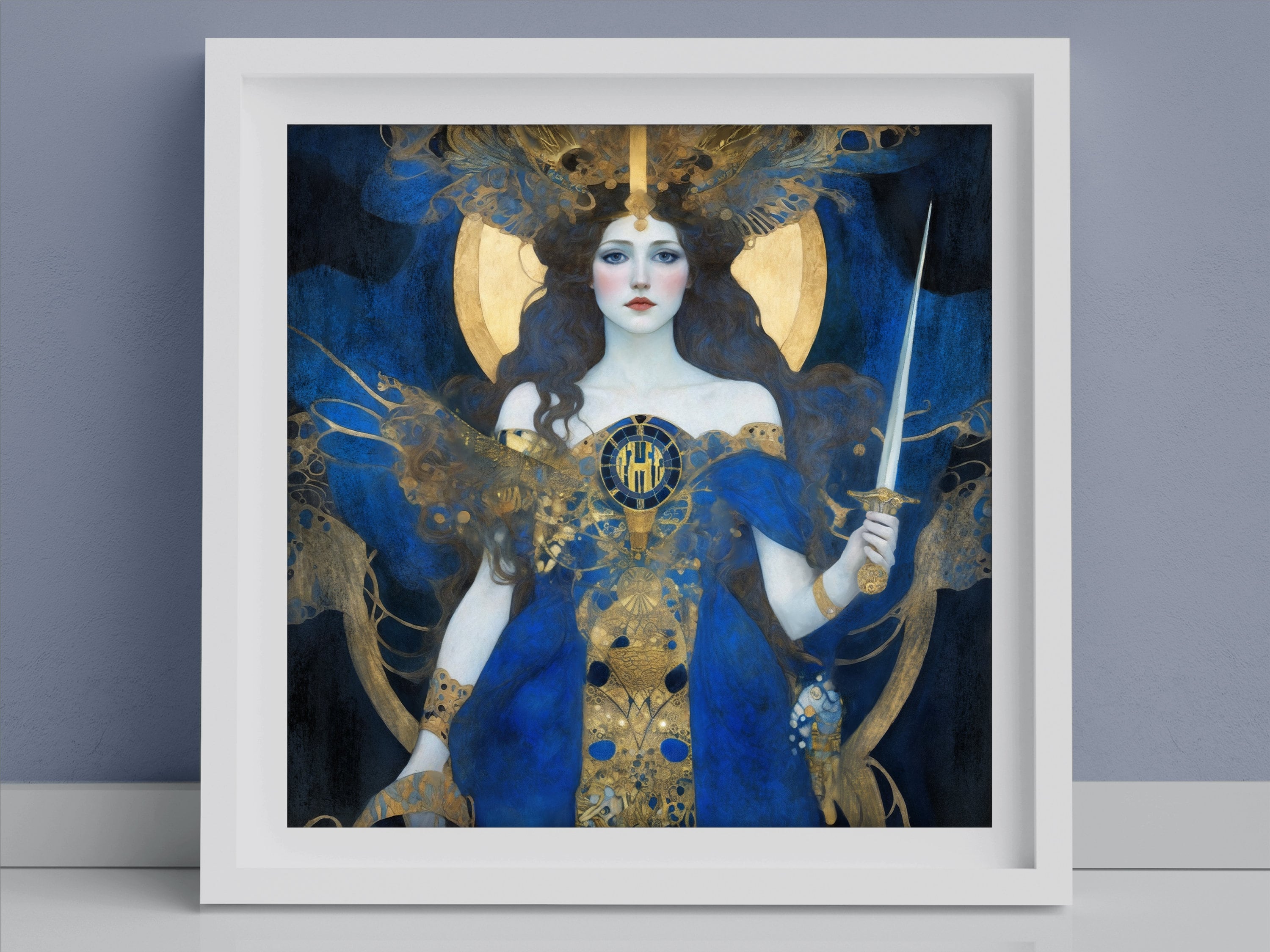 Nemesis Print, Goddess of Retribution, Greek Mythology, Pagan Witchy ...