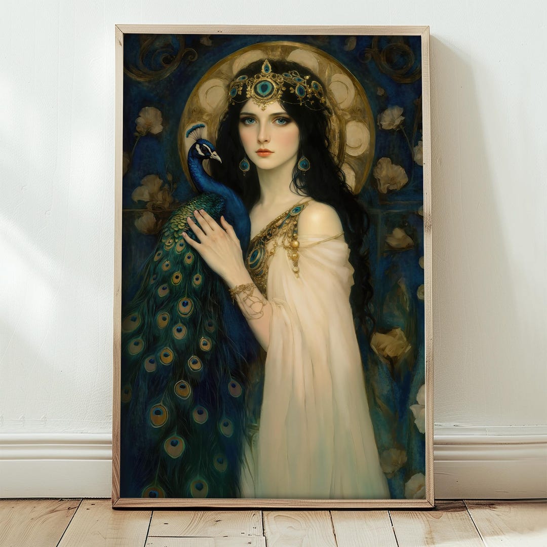Hera Print, Giclee Pre-raphaelite Poster, Mother Goddess of Marriage ...