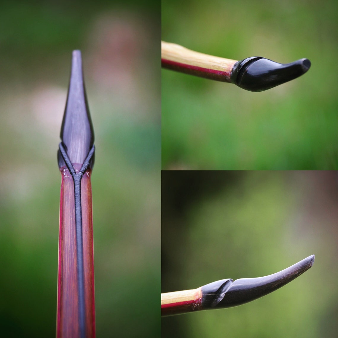 Handmade English Longbow: Hardwood Core, Bamboo Backing - Etsy