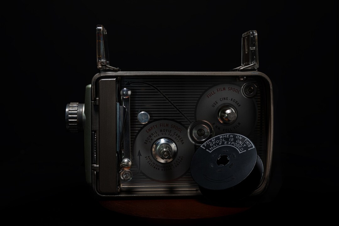 Kodak Brownie 8mm Movie Camera | Wall Art | Photo Digital Download ...