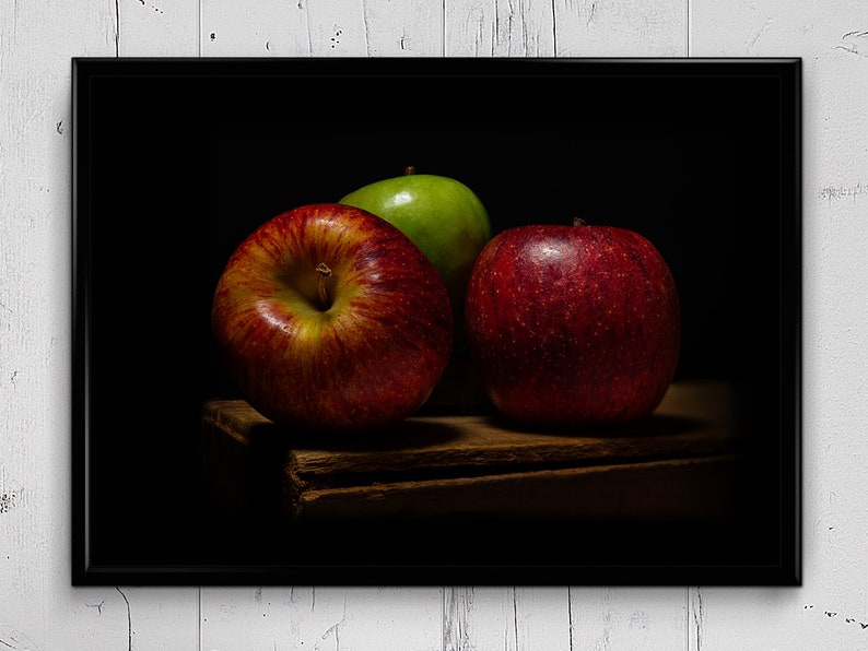 Gala & Granny Smith Apples | Wall Art | Photo Digital Download - Etsy