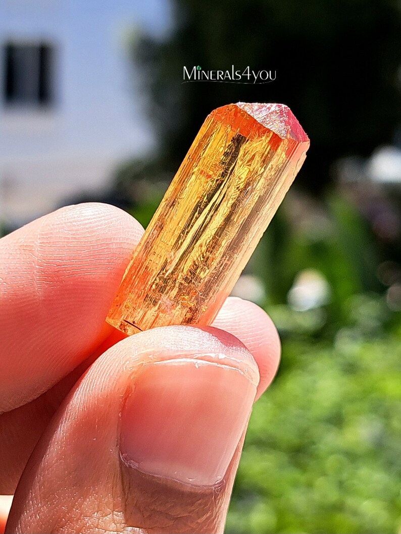 Imperial Topaz Crystal - Etsy
