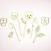 Laser Cut File Violet Svg Flower Svg Bundle Svg Botanical Svg Laser Cut ...