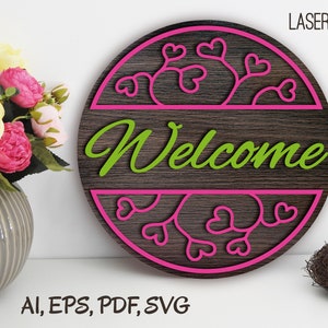 Love Svg Heart Svg Plant Svg House Signs Heart Laser Cut File Spring ...