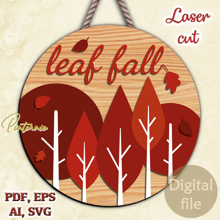 Trees Svg Leaves Vector Leaf Template Trees Vector Autumn Vector Hello ...