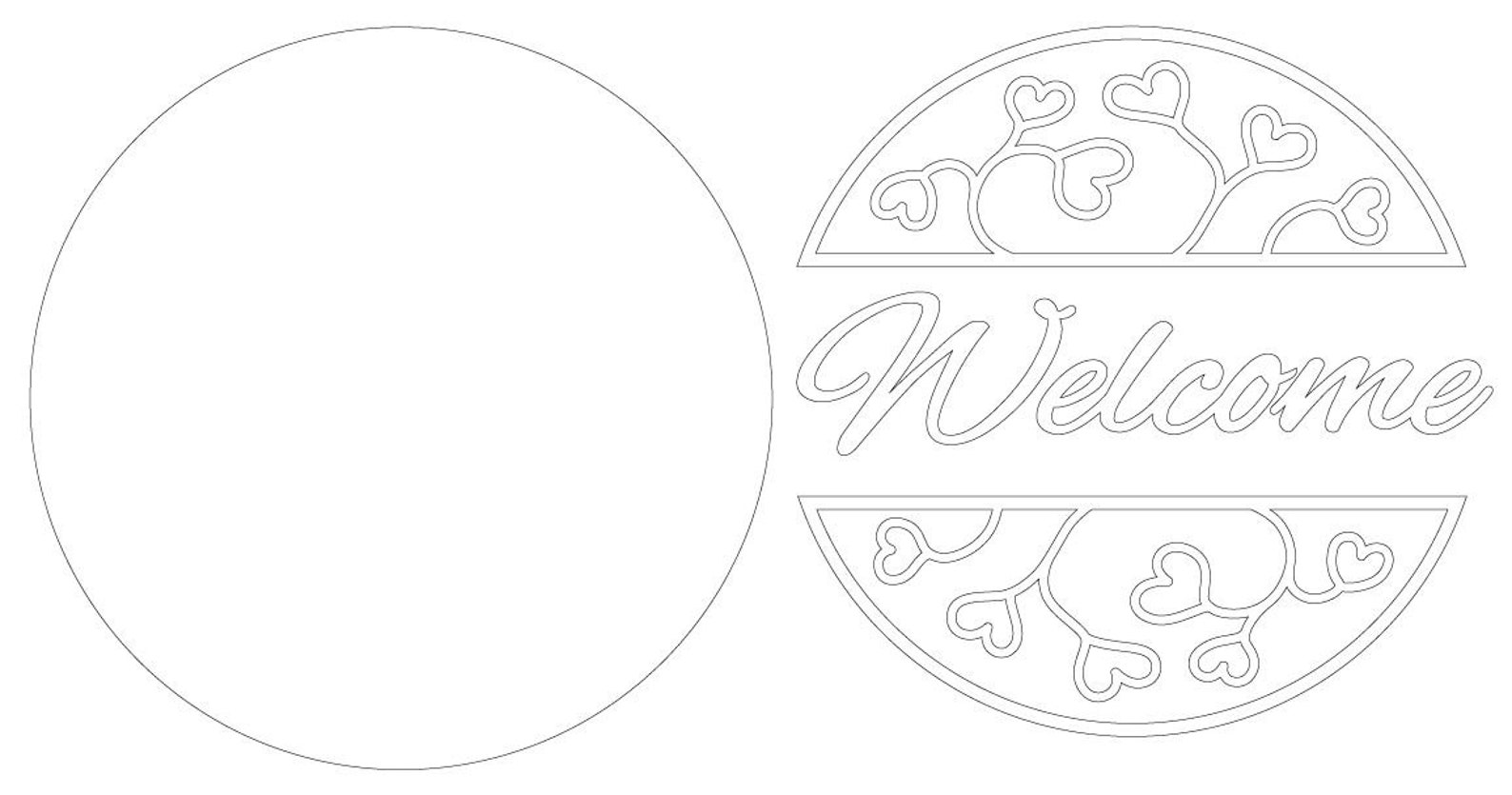 Love Svg Heart Svg Plant Svg House Signs Heart Laser Cut File Spring ...