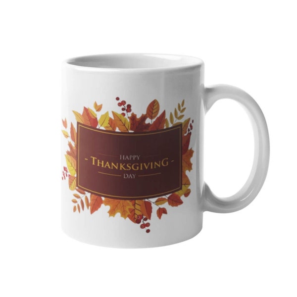 Thanksgiving Mug - Etsy