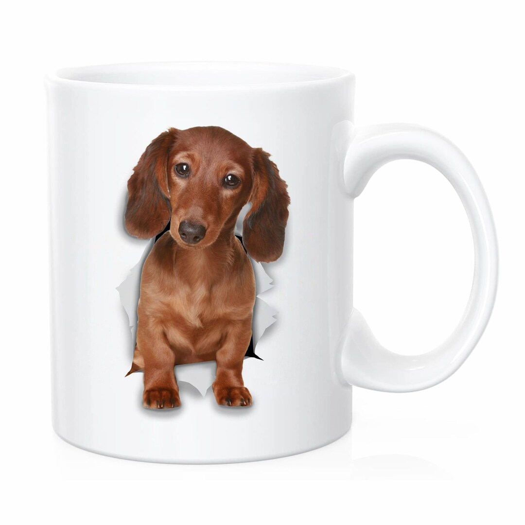 Dog Cup Microwave Dishwasher Safe Coffee Tea Mug Dachshund - Etsy