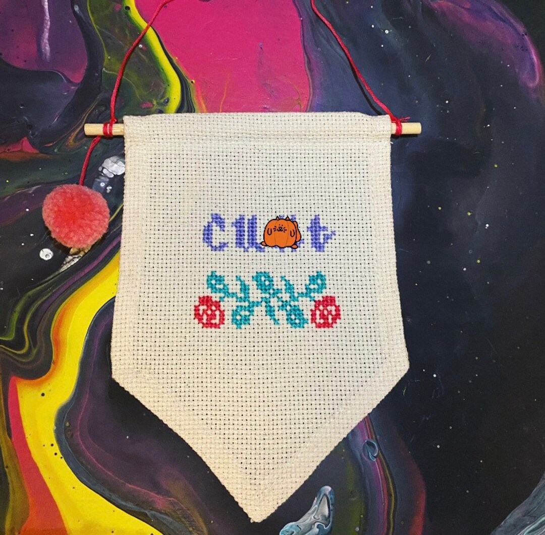 See You Next Tuesday Rude Crossstitch Handmade Banner - Etsy