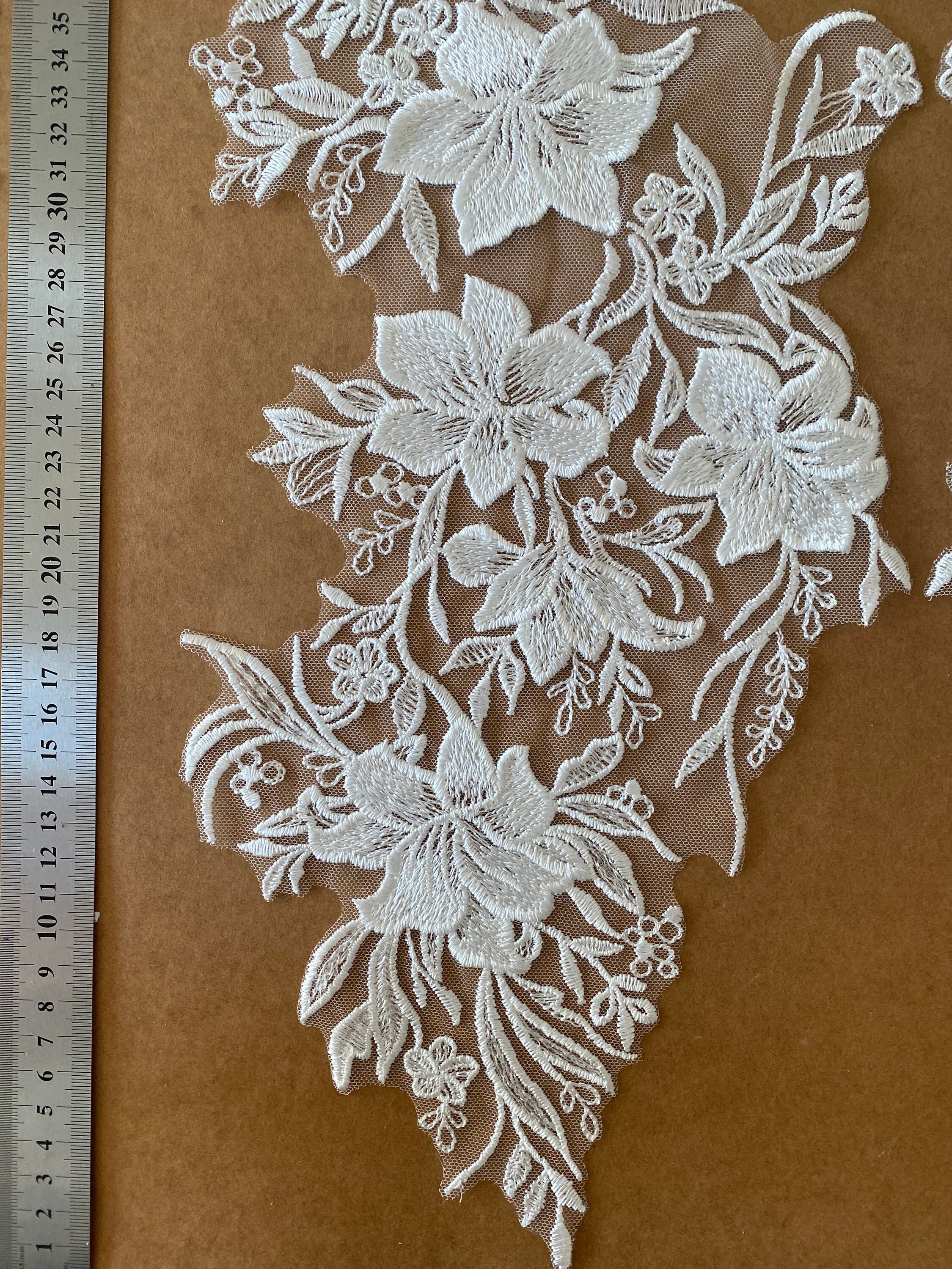 Lace Fabrics, Samples, Antique Lace, Applique, Vintage Lace, Selection ...