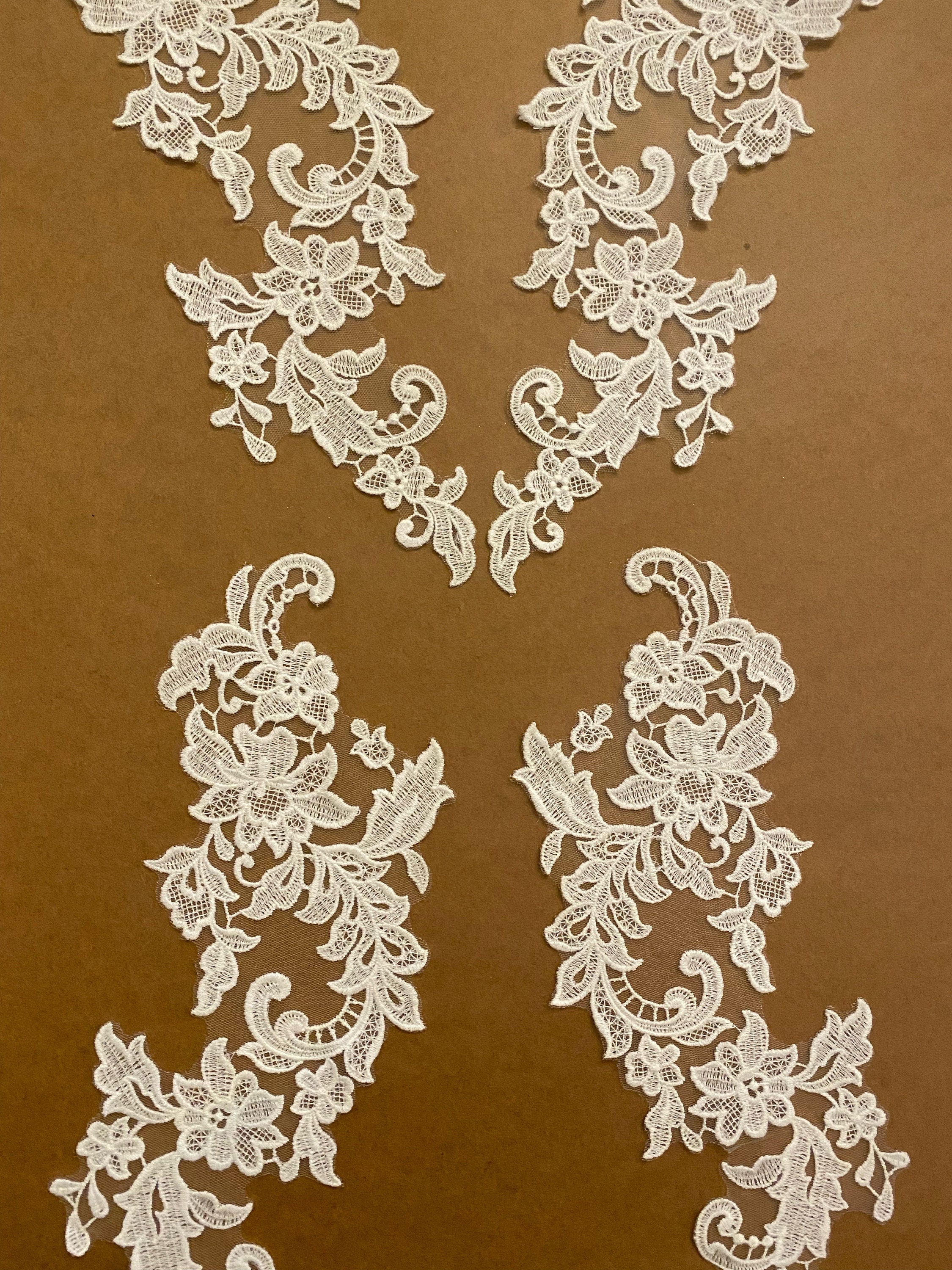 Lace Fabrics, Samples, Antique Lace, Applique, Vintage Lace, Selection ...