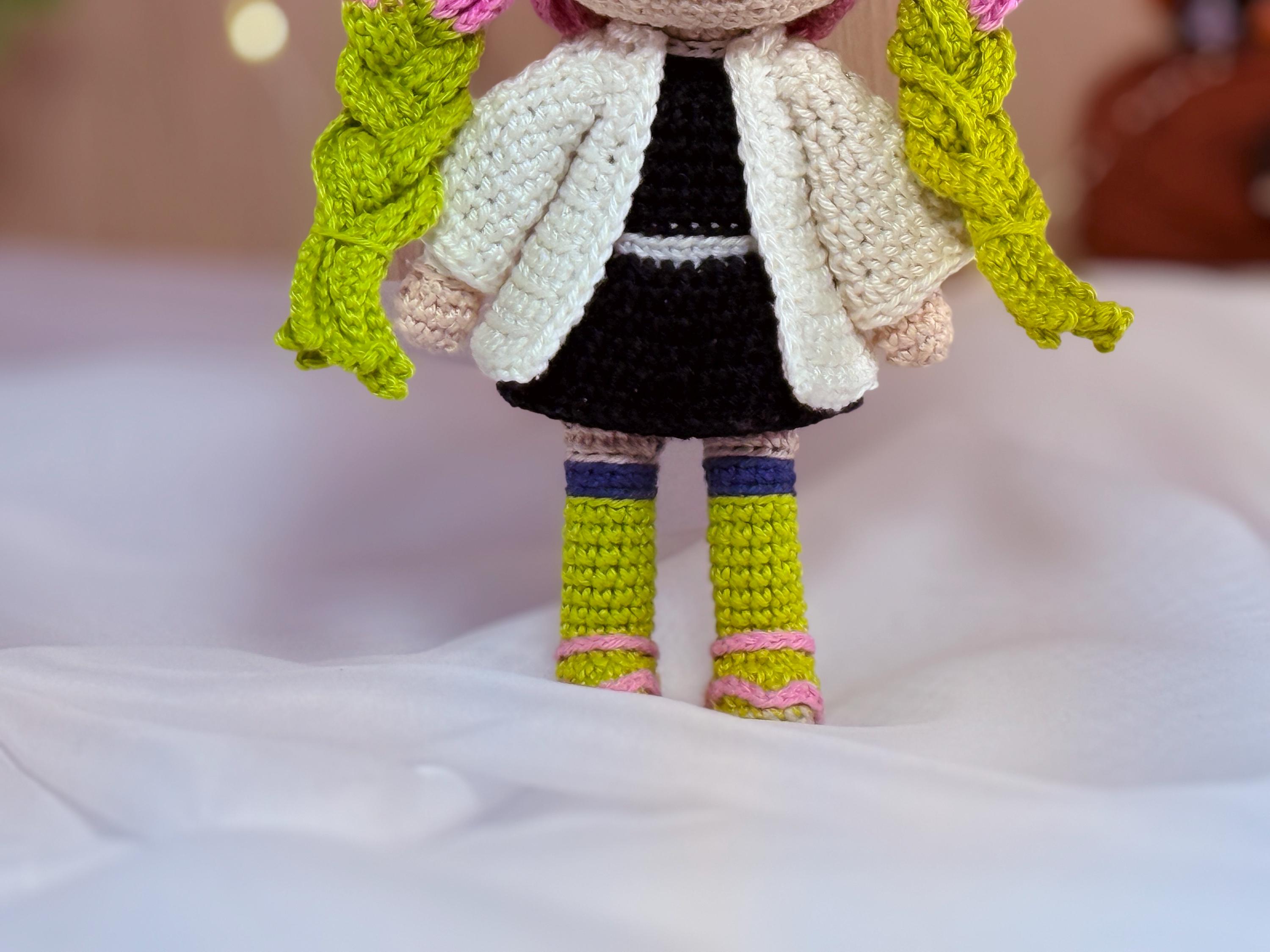 Mitsuri Demon Slayer Crochet Doll Pattern PDF Cute Mitsuri Gift Toy ...