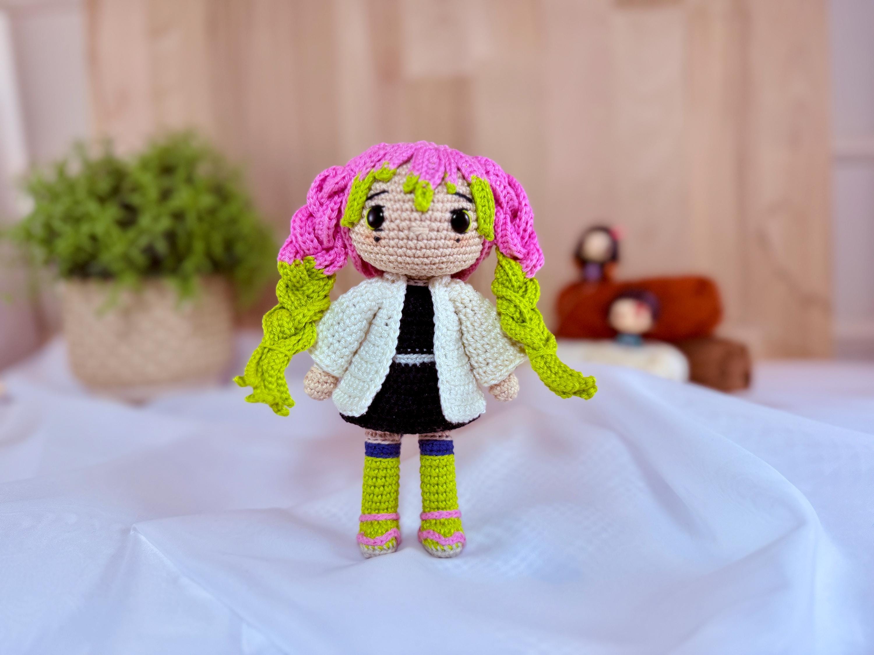 Mitsuri Demon Slayer Crochet Doll Pattern PDF Cute Mitsuri Gift Toy ...