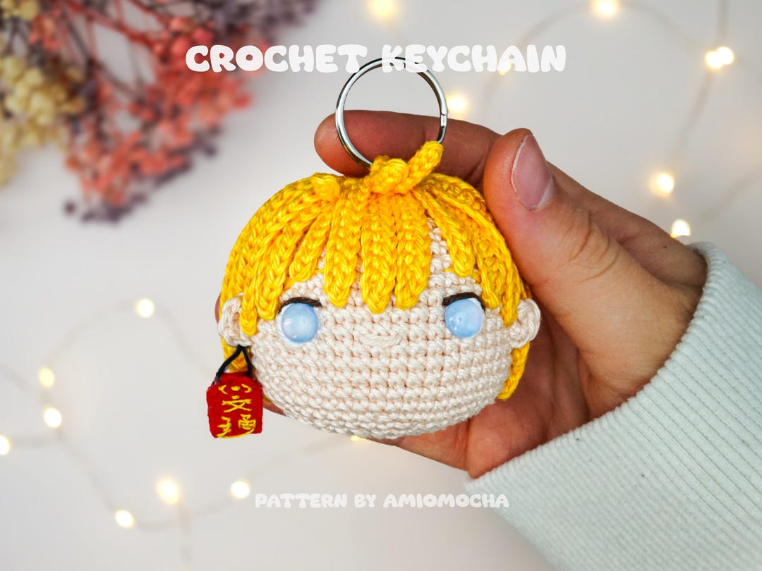 Minamoto Crochet Keychain Pattern PDF - Anime Inspired Toilet Bound ...