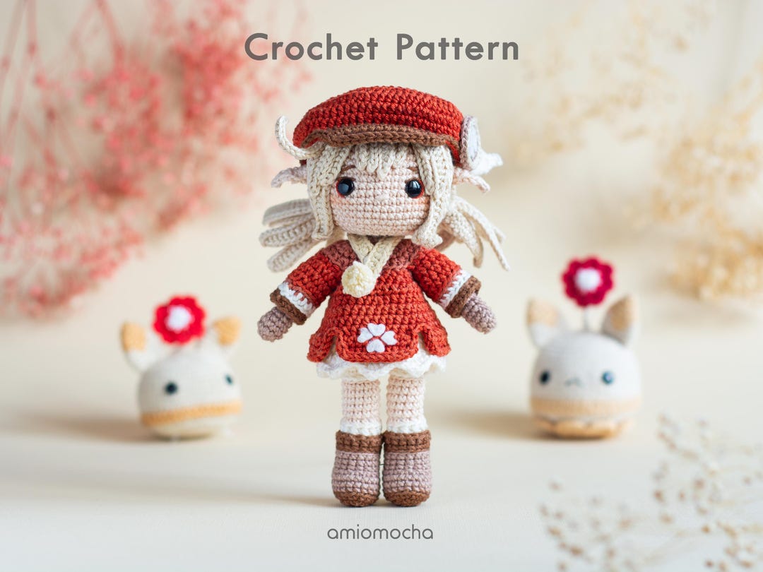 Klee Amigurumi Crochet Doll Pattern – Genshin Impact Inspired (PDF) - Etsy