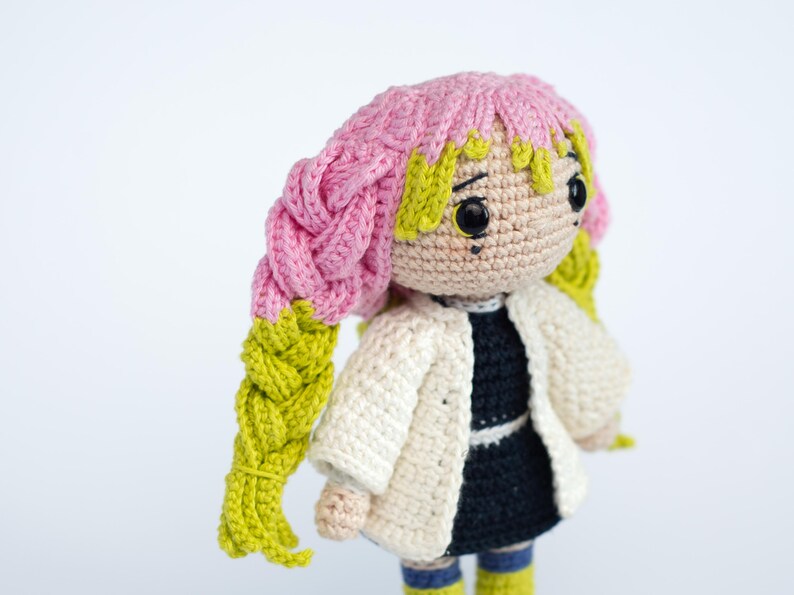 Mitsuri Amigurumi Crochet Doll Pattern PDF, Demon Slayer Inspired ...