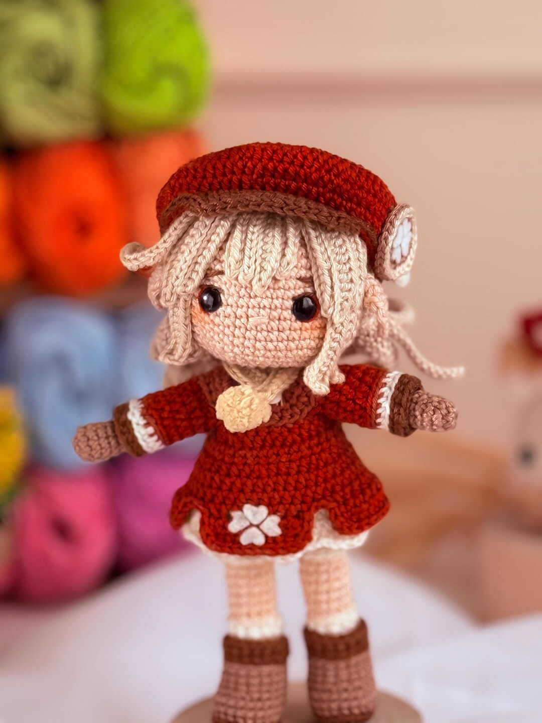 Amigurumi Klee Crochet Doll Pattern Genshin Impact Klee Gift DIY Klee ...