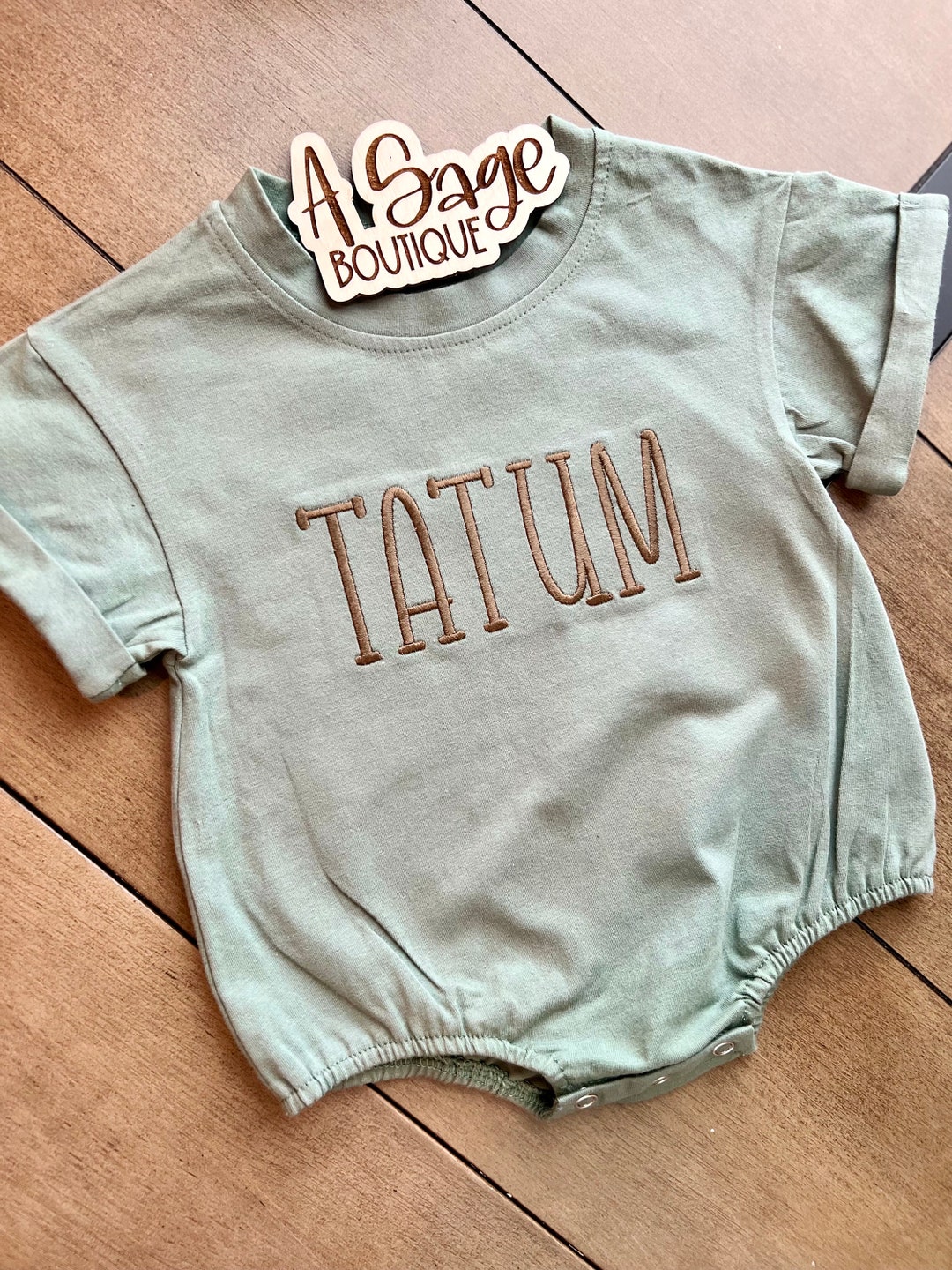 Personalized Bubble Romper - Custom Name - Baby Romper - Personalized ...