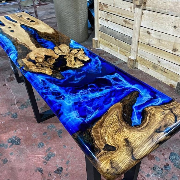 Epoxy Bar Table - Etsy