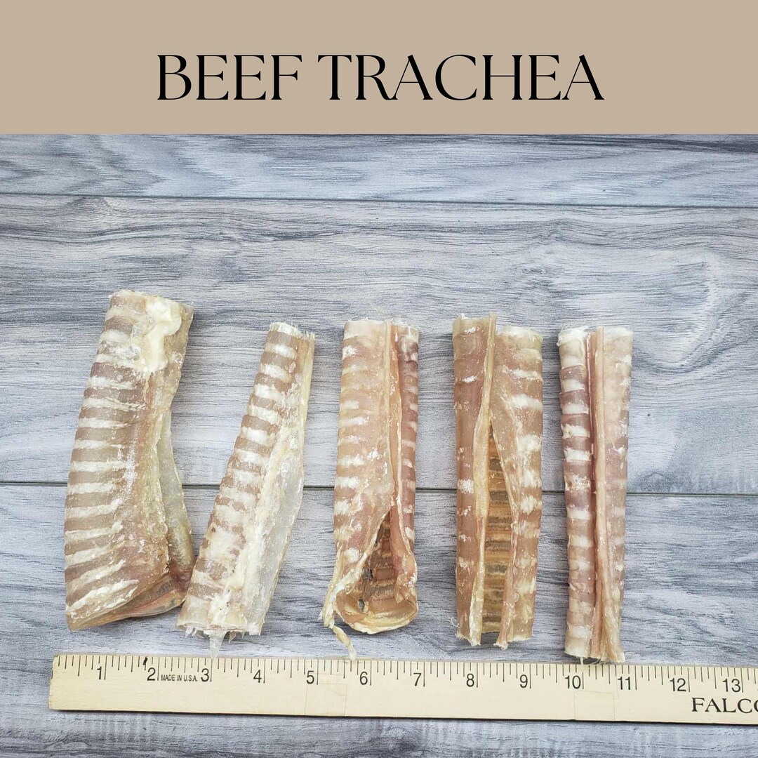 Baked Dog Beef Trachea Chews, Single Ingredient High Protein Treat Free ...