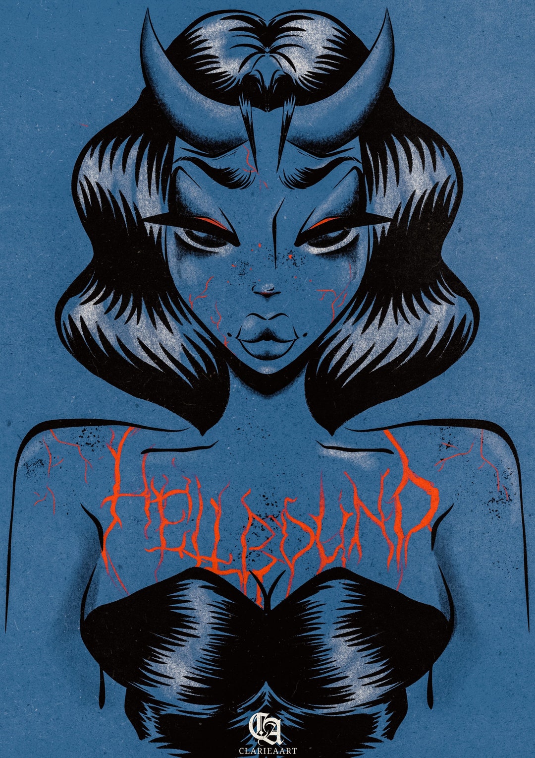 Hellbound Print - Etsy