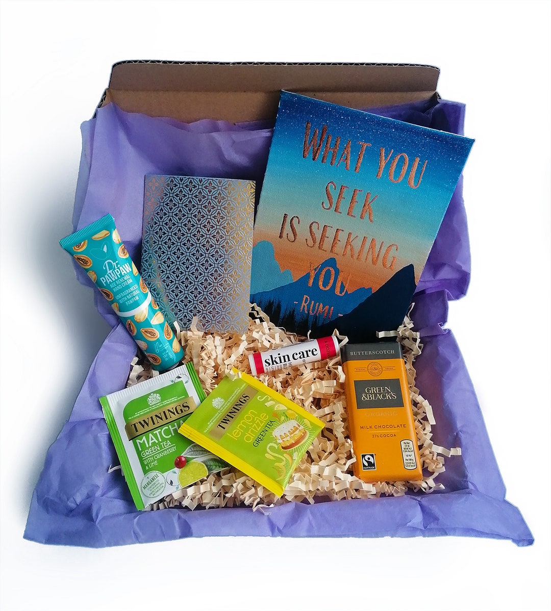 Gift Hamper | Personalised Gift | Well-being Hamper | Motivational ...