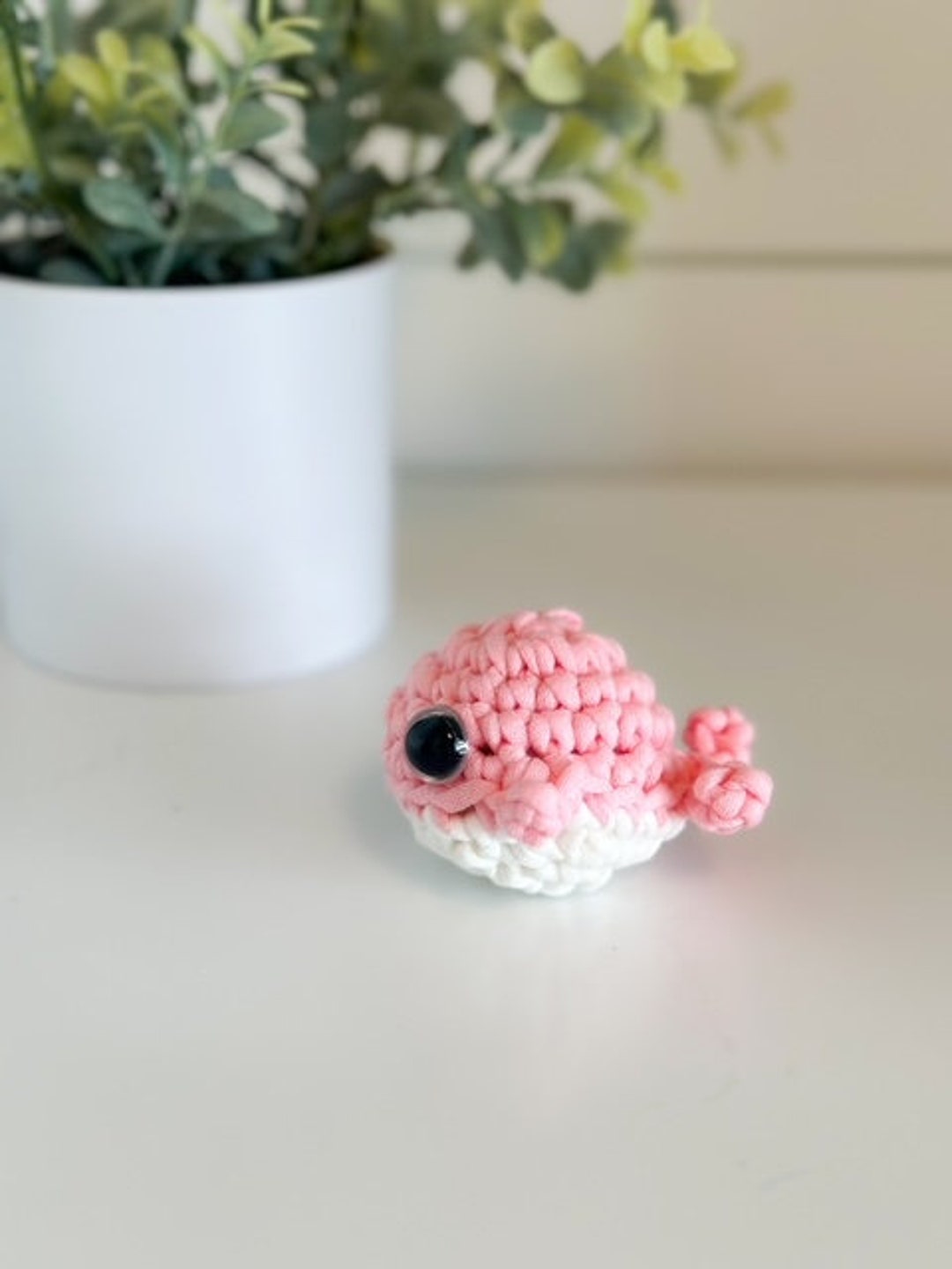 Crochet Mini Whale: Pink - Etsy