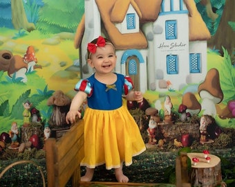 Snow White Fancy Dress - Etsy