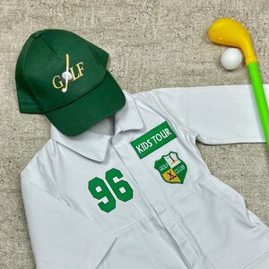Personalized Golf Caddy Outfit for Kids Baby Golf Masters 1st Birthday ...