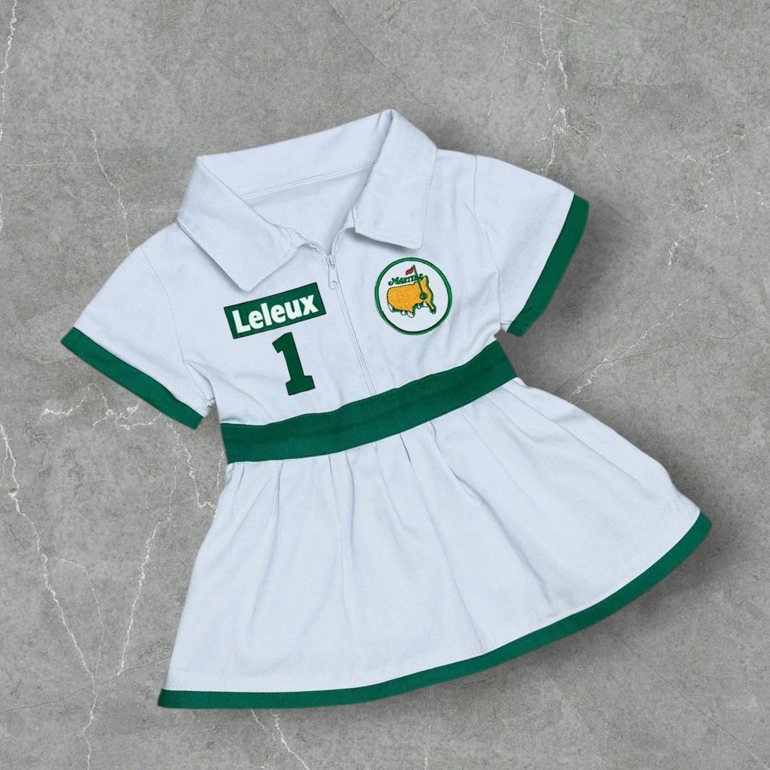 Custom Caddy Dress - Personalized Golf Outfit for Girl - 1st Birthday ...