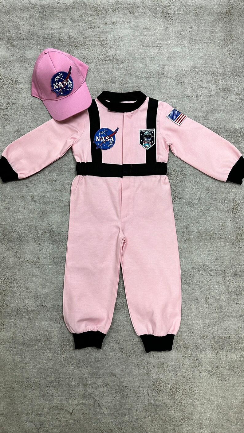 Pink Custom Personalized Astronaut Costume Astronaut Kids - Etsy