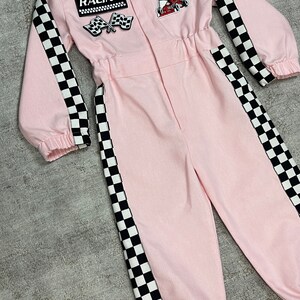 Pink Racing Suit Custom Personalized Unisex Racing Suit for - Etsy