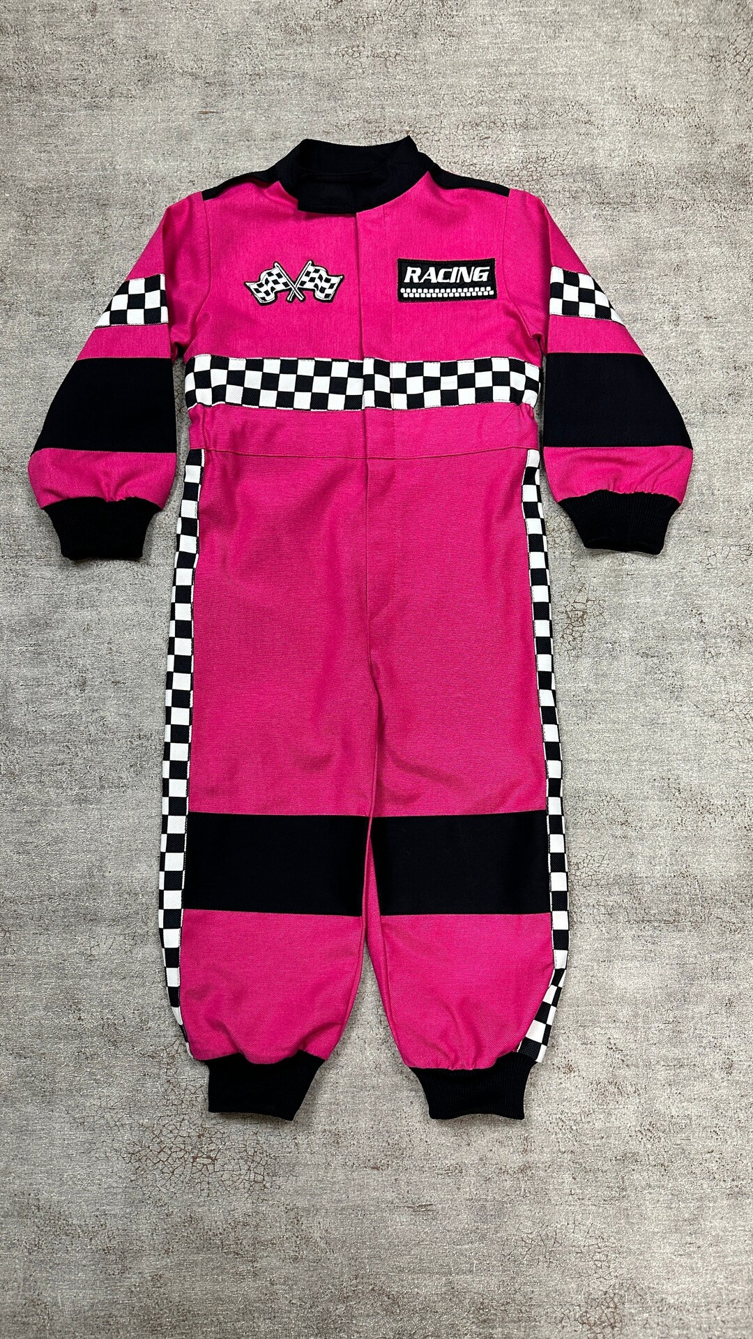 Hot Pink Racing Suit Custom Personalized Unisex Racing Suit - Etsy