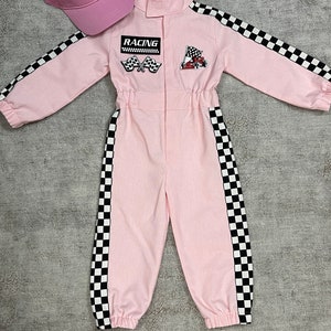 Pink Racing Suit Custom Personalized Unisex Racing Suit for - Etsy