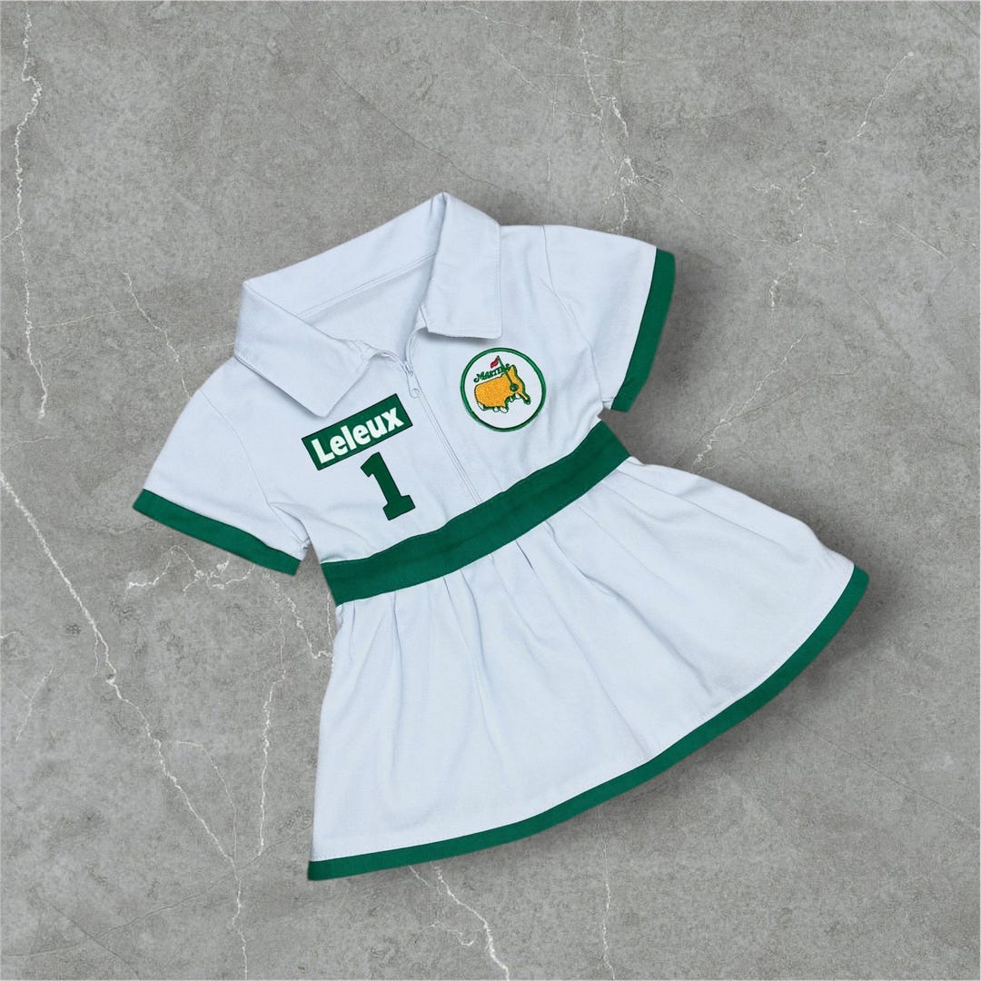 Custom Caddy Dress - Personalized Golf Outfit for Girl - 1st Birthday ...