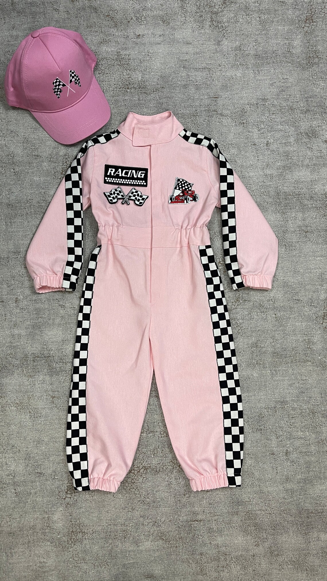 Pink Racing Suit Custom Personalized Unisex Racing Suit for - Etsy