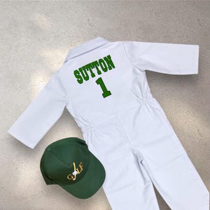 Personalized Golf Caddy Outfit for Kids - Baby Golf Masters 1st ...