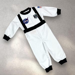 Toddler Halloween Space Costume - Custom Kids Astronaut Flight Suit ...