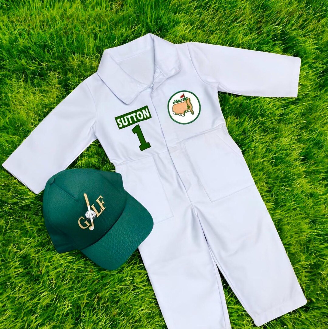 Personalized Golf Caddy Outfit for Kids - Toddler Golf Uniform - Custom ...