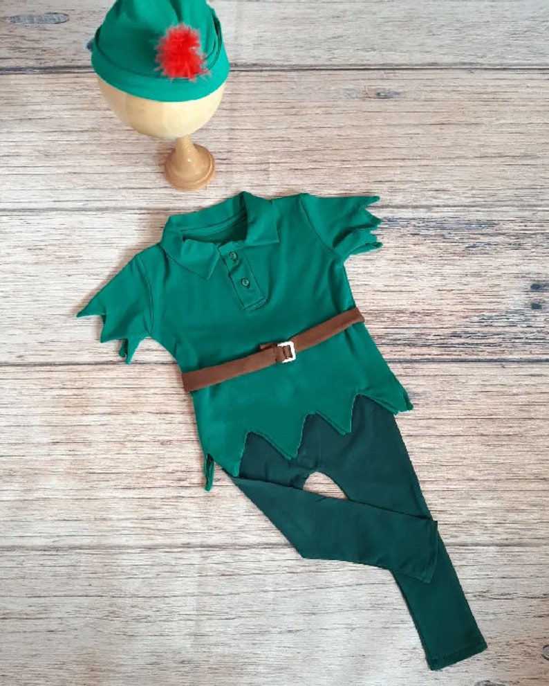 Fancy Peter Pan Inspired Costume Peter Pan Halloween Outfit - Etsy