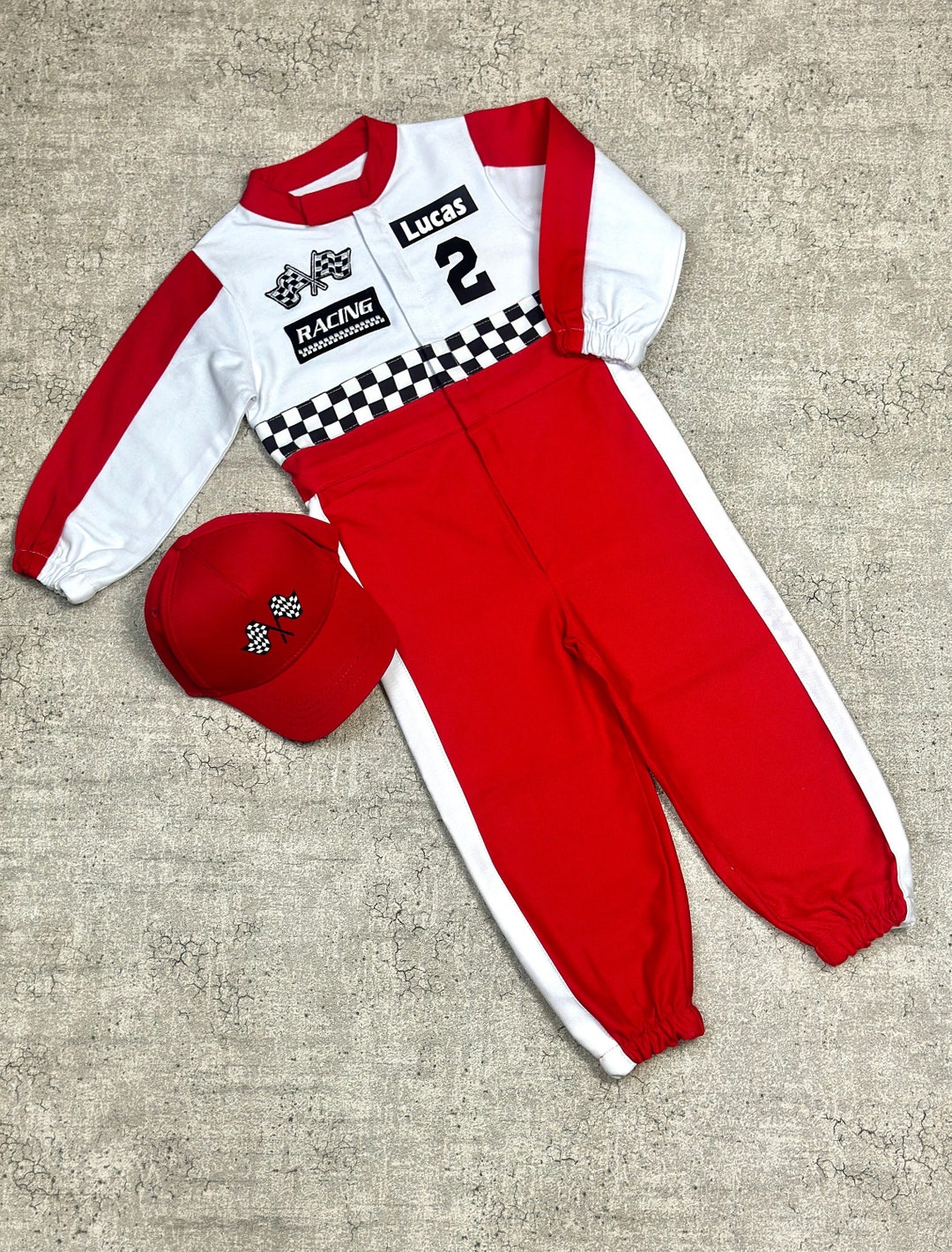 Fast One Birthday Suit - Kids Racing Jumpsuit - Custom Race Car Driver ...