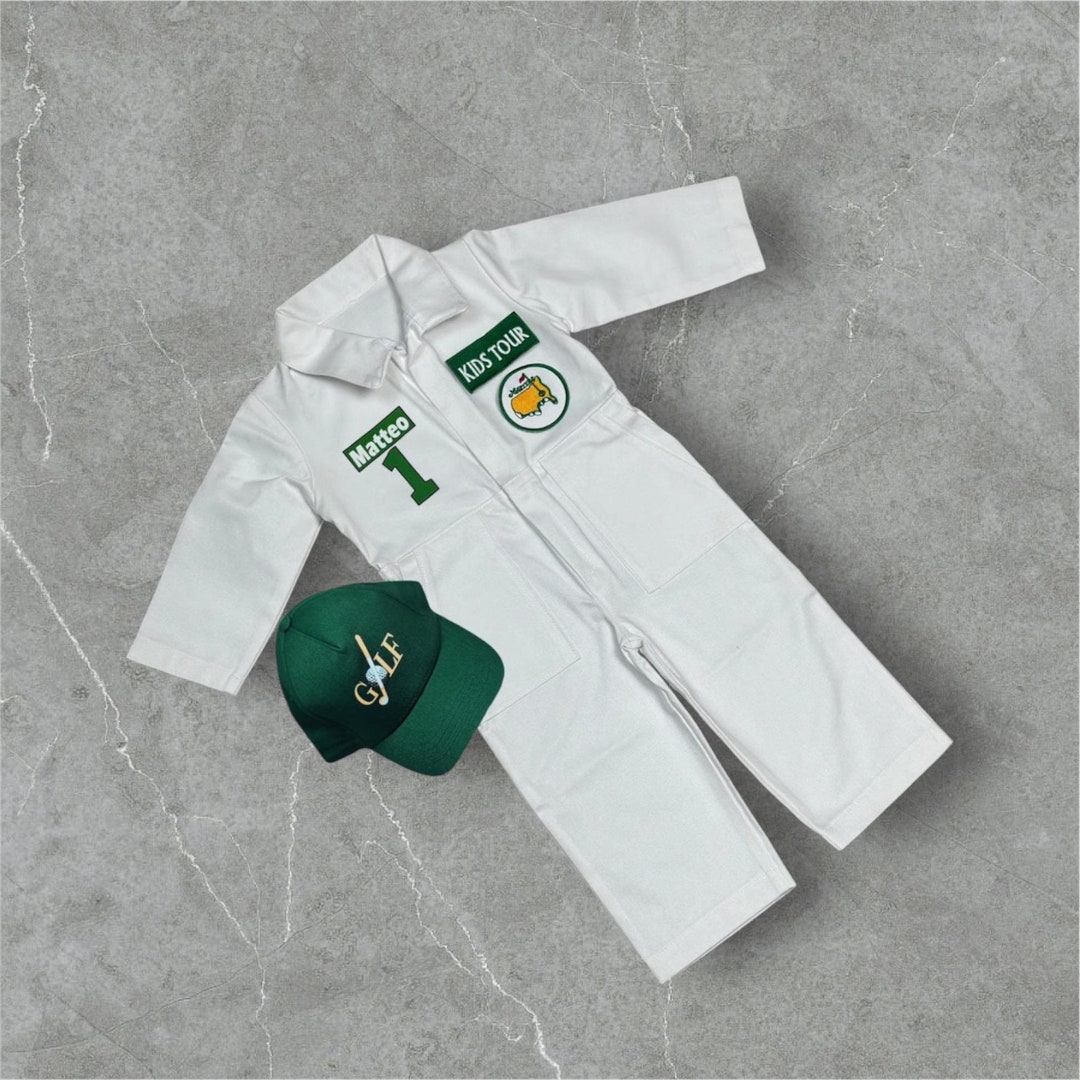Personalized Golf Caddy Outfit for Kids - Baby Golf 1st Birthday ...