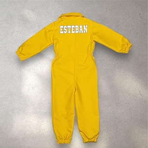 Yellow Space Commander Costume – Custom NASA Astronaut Suit for Kids ...
