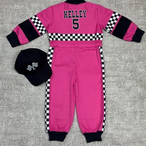 Hot Pink Racing Suit Custom Personalized Unisex Racing Suit for ...