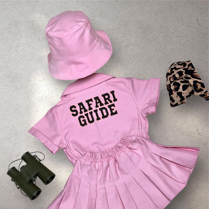 Personalized Pink Safari Shirt and Skirt - Baby Safari Outfit - Toddler ...
