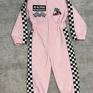 Pink Racing Suit Custom Personalized Unisex Racing Suit for - Etsy