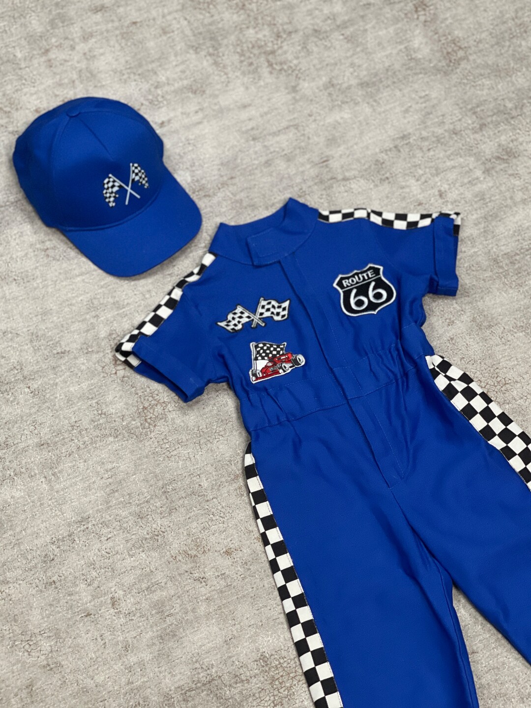 Blue Racing Suit Custom Personalized Unisex Racing Suit for Birthday ...
