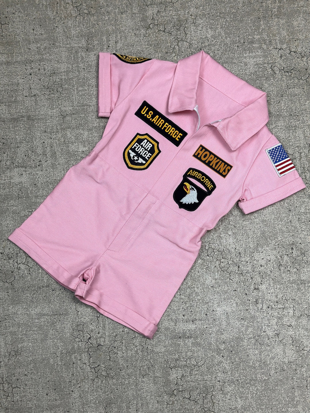 Personalized Pink Pilot Outfit for Girls Kids Aviator Costume Air ...