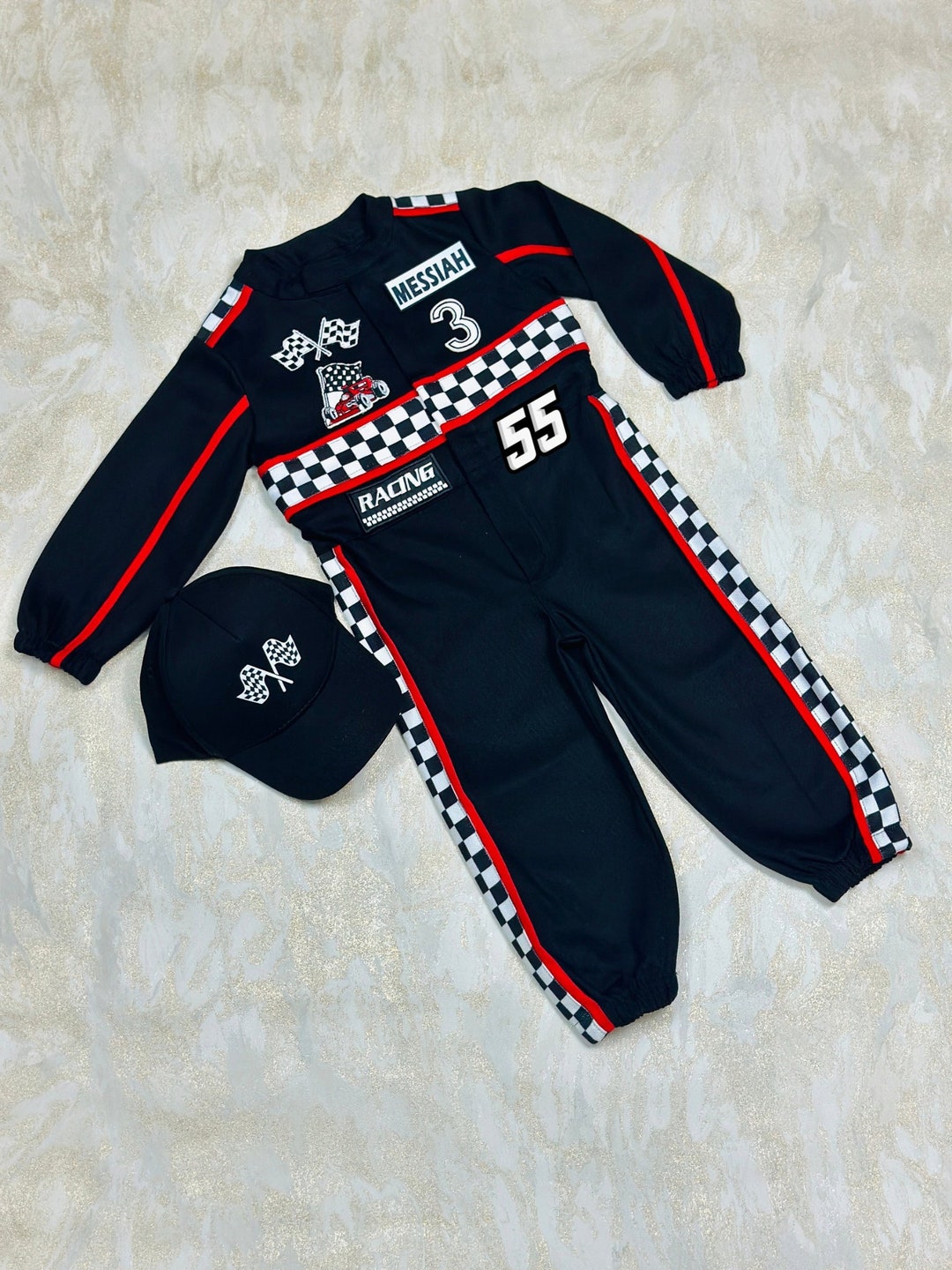 Fast One Birthday Suit Race Car Birthday Toddler Outfit Kids Racing ...